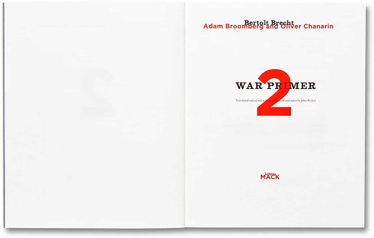 Adam Broomberg & Oliver Chanarin; War Primer 2 | Contemporary Lynx ...