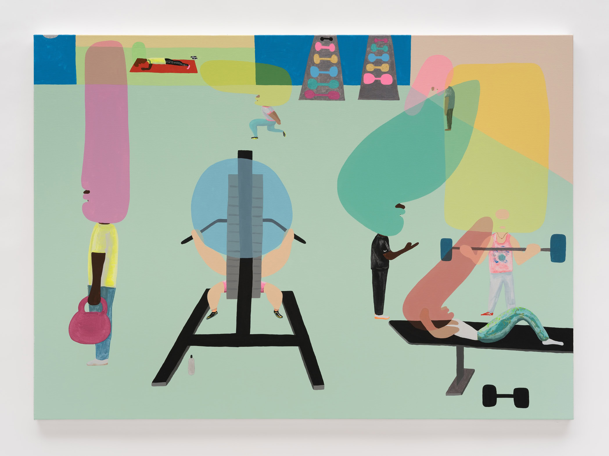 Peter McDonald, Gym. Courtesy of the artist and Kate MacGarry Gallery ...